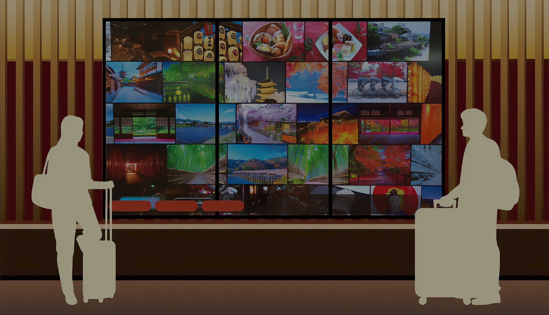 観光促進デジタルサイネージ「CONBO®」｜TOPPAN NEWNORMAL